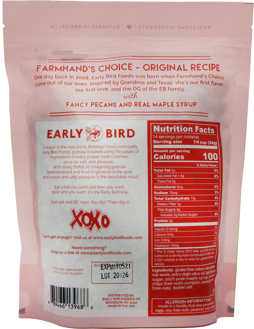 Early Bird Foods & Co. Granola